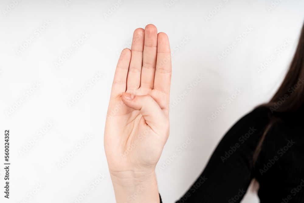 B letter , Static Hand Gestures for American Sign Language Letters,The ...
