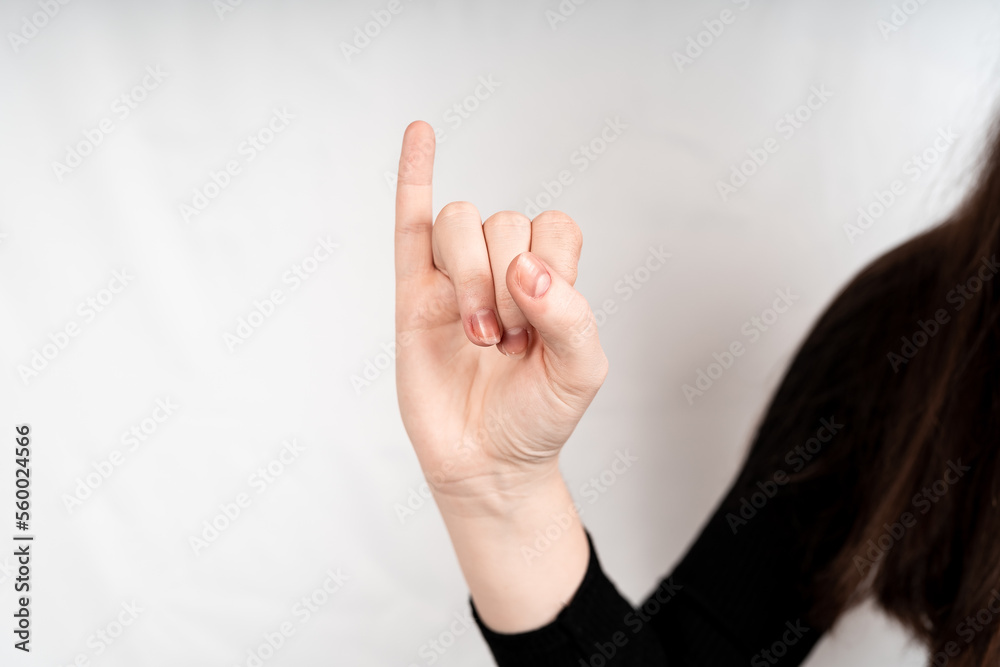 I letter , Static Hand Gestures for American Sign Language Letters,The ...