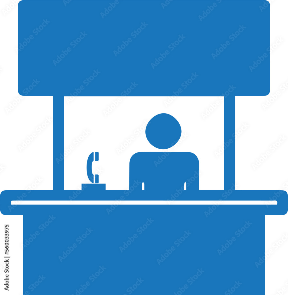 Blue Photo Booth Icon