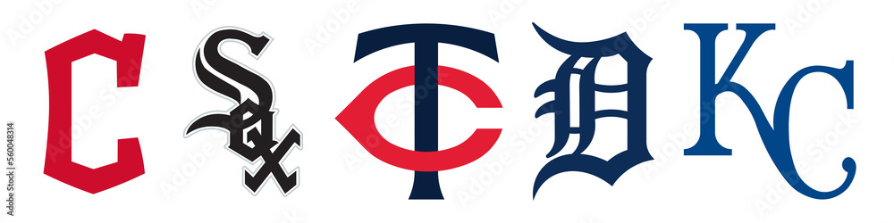 Vinnitsa, Ukraine - January 10, 2023: MLB american league central sport ...