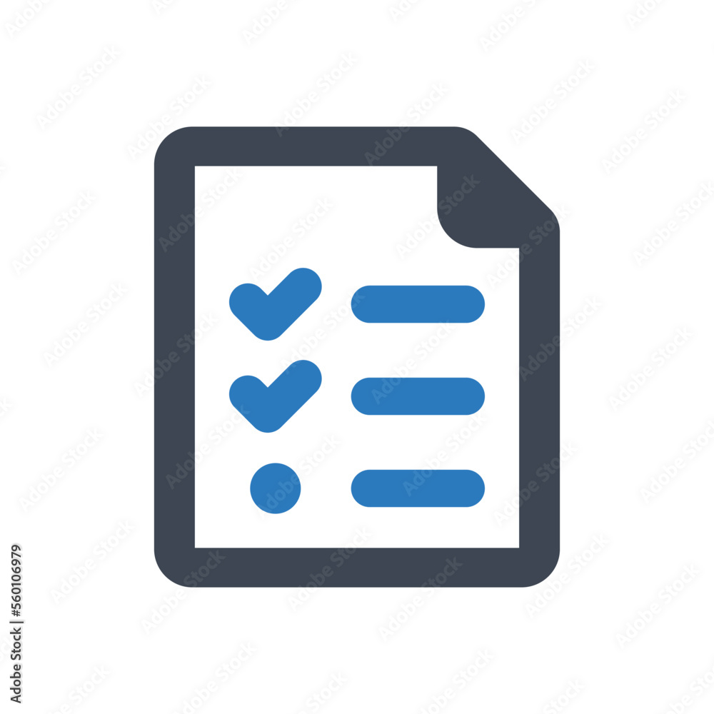 Checklist icon - vector illustration . Checklist, Checkmark, List ...