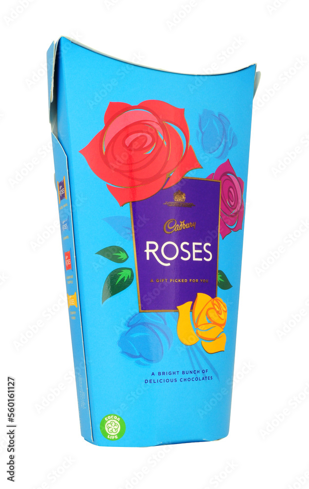 Cadbury roses carton an assortment of classic chocolates treats Stock ...