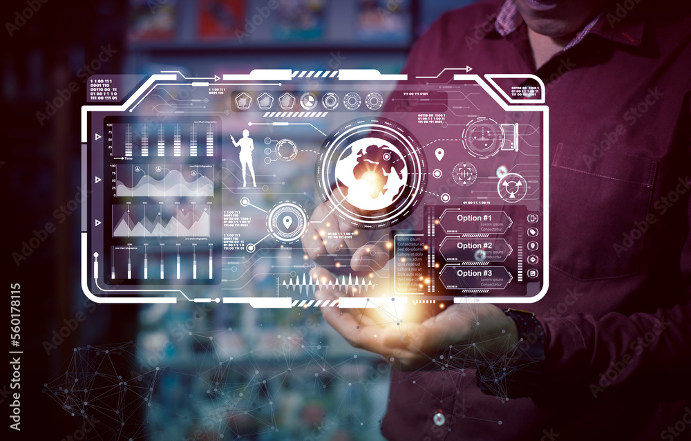 Foto de Digital transformation technology strategy, digitization and ...