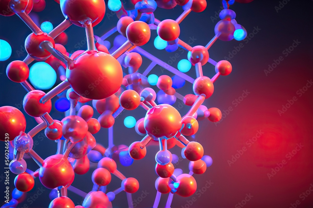 Desktop wallpaper background backdrop molecules Stock Illustration ...