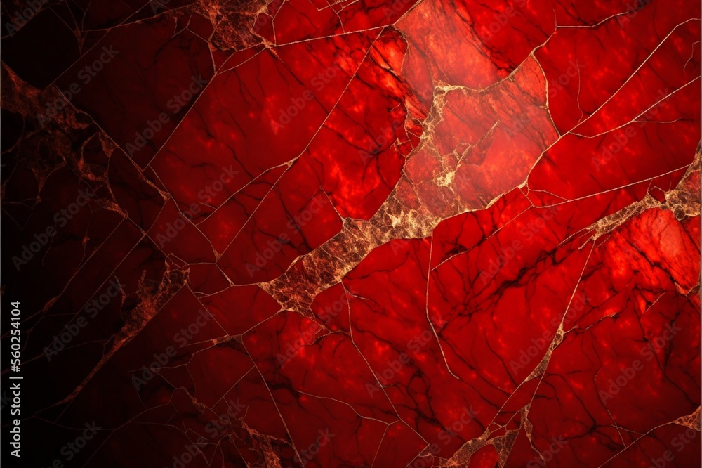 Elegant red marble texture with striking veins and markings, abstract ...