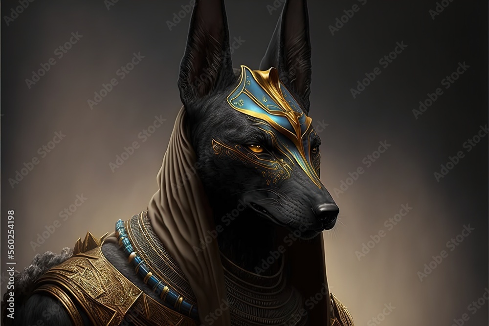 Anubis is an ancient Egyptian god, the deity of the underworld. lords ...