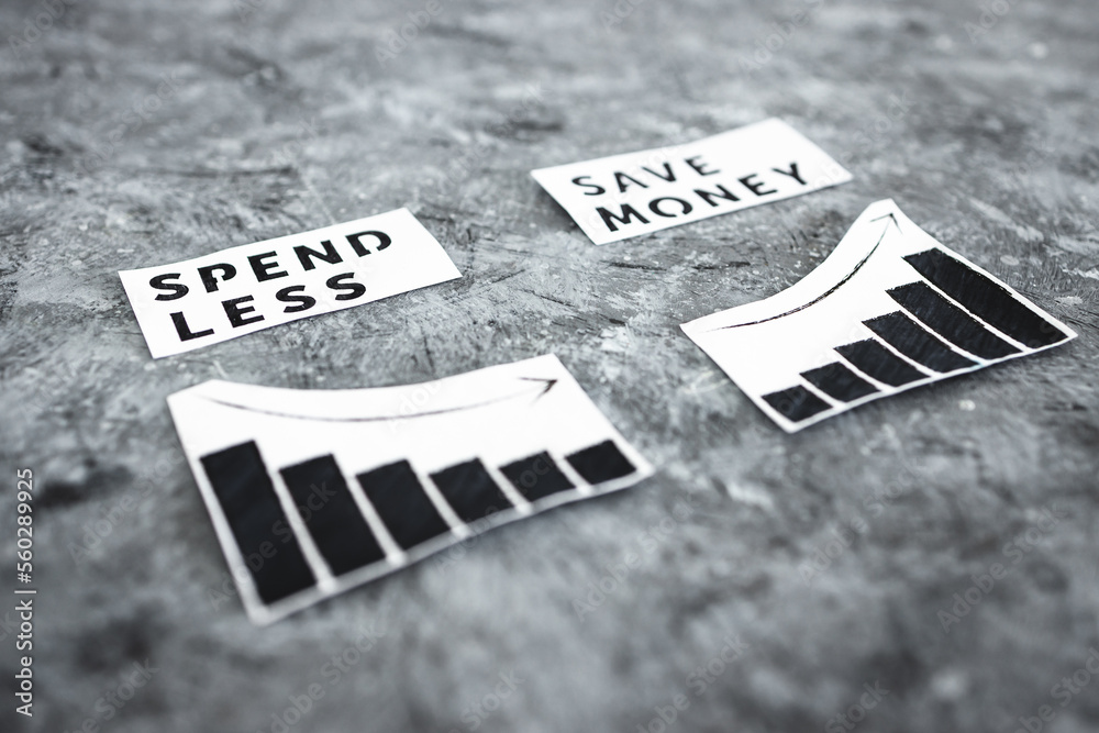 spend less and save money texs side by side with graphs showing ... spend less and save money texs side by side with graphs showing ...