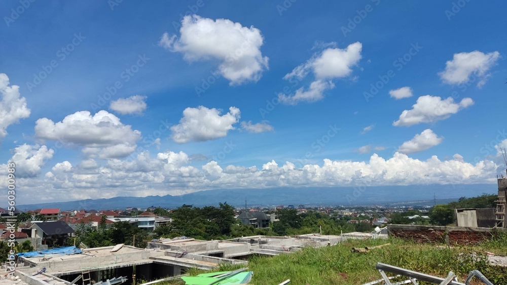 International Day of Clean Air for Blue Skies concept. nature photo ...