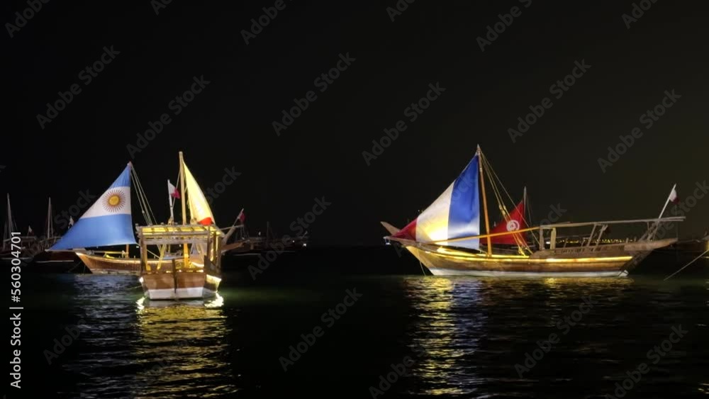 Boats flying the flags of the World Cup nations set off on the Cornish ...