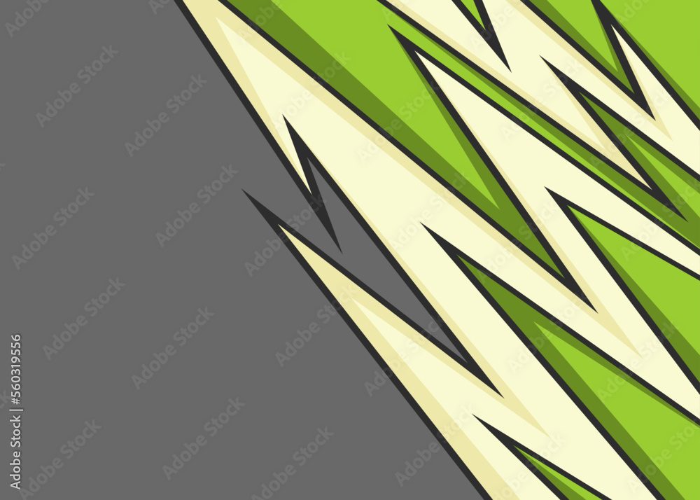 Abstract racing background with sharp arrow pattern and with some copy ...