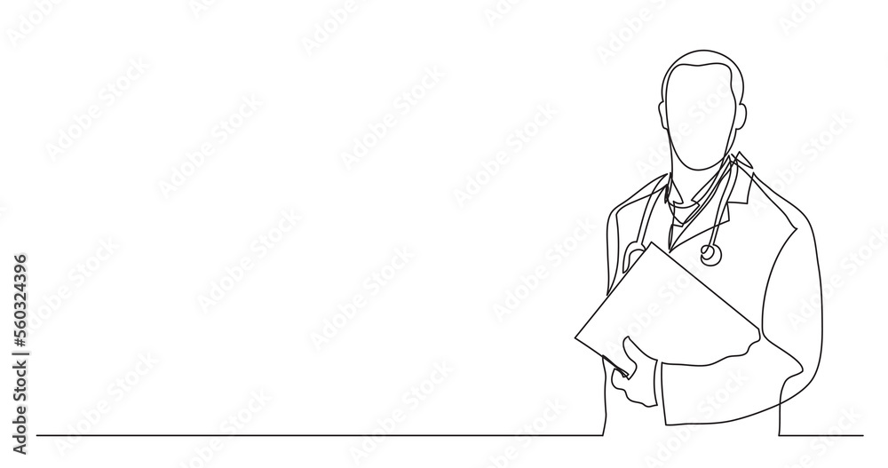 hospital doctor standing holding patient papers - PNG image with ...