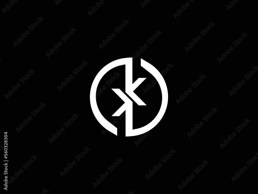 Letter KK logo icon design template elements Stock Vector | Adobe Stock