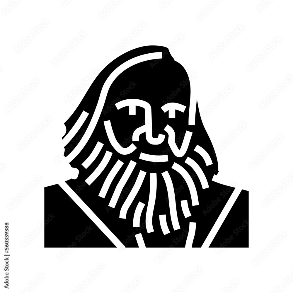 mendeleev chemistry glyph icon vector. mendeleev chemistry sign ...