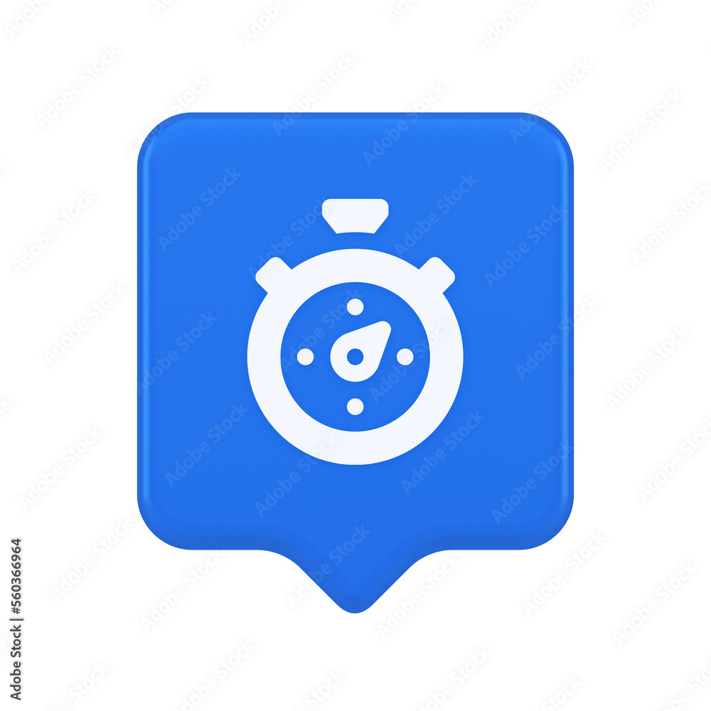 Stopwatch button timer speed time counting application panel interface ...