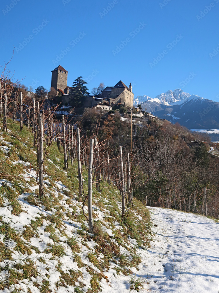Schloss Tirol, Meran - Castello Tirolo, Merano, Alti Adige Stock Photo ...