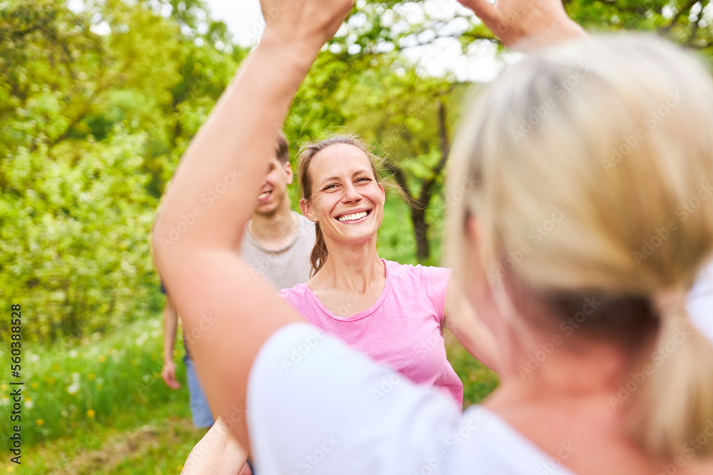 Winner team cheers after winning the competition Stock Photo | Adobe Stock