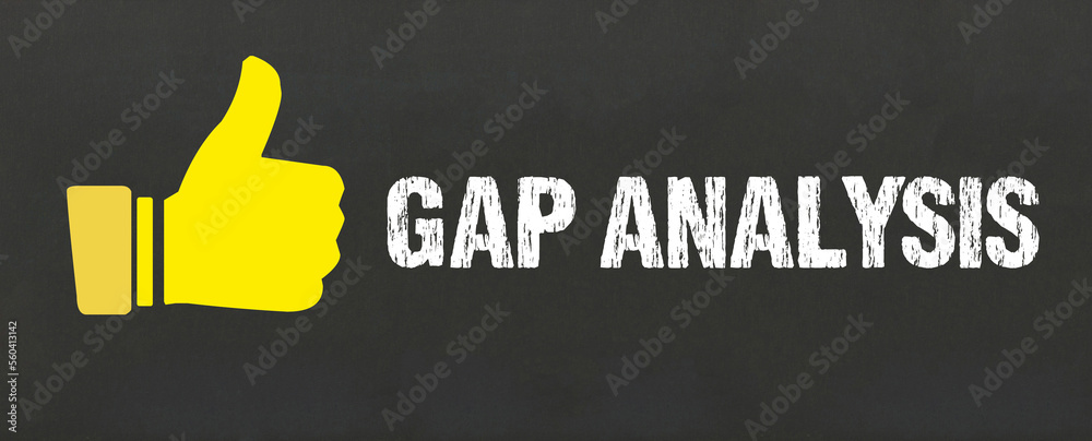 Gap Analysis Stock Illustration | Adobe Stock