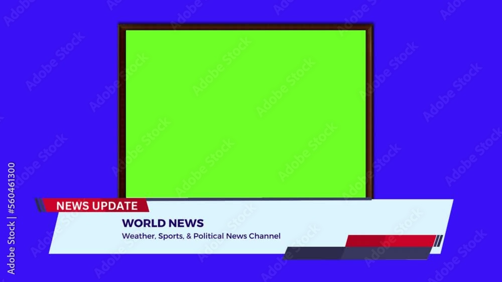 World breaking news Studio Background for news report and breaking news ...