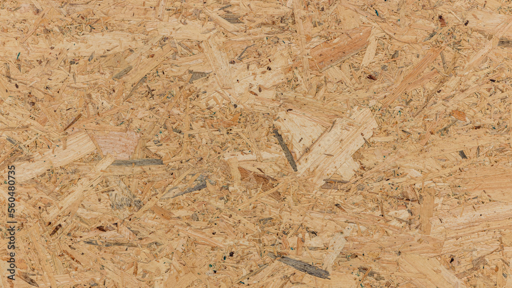 OSB wood (Oriented strand board) background. OSB texture. Chipboard ...