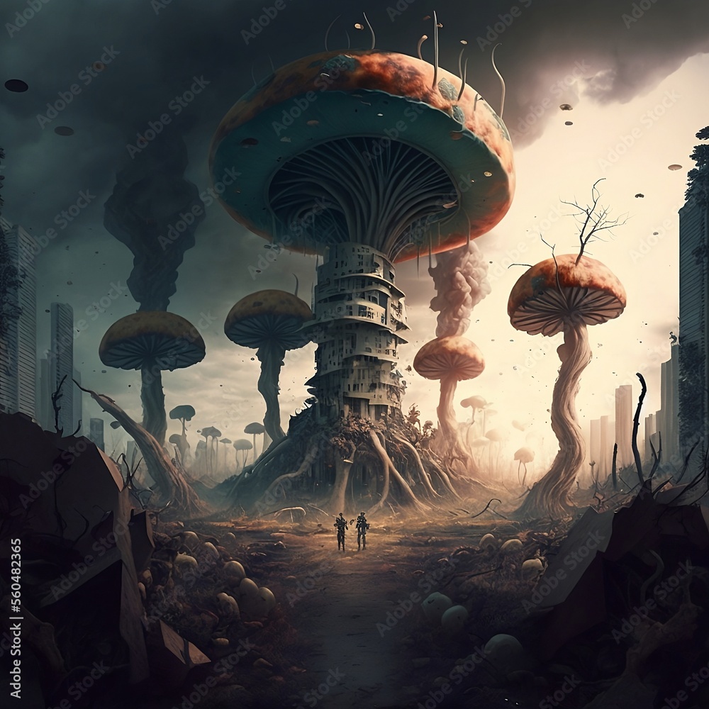 Fungal Apocalypse: The Destruction caused by Deadly Mushroom Outbreak ...