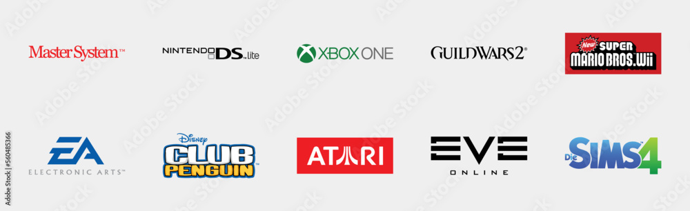 Video Game System Logos