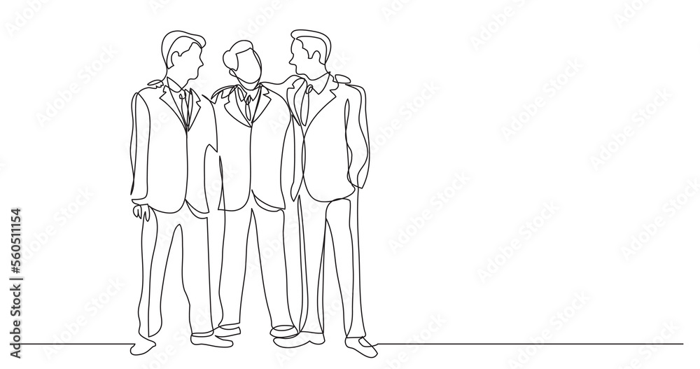 three standing friends in suits - PNG image with transparent background ...