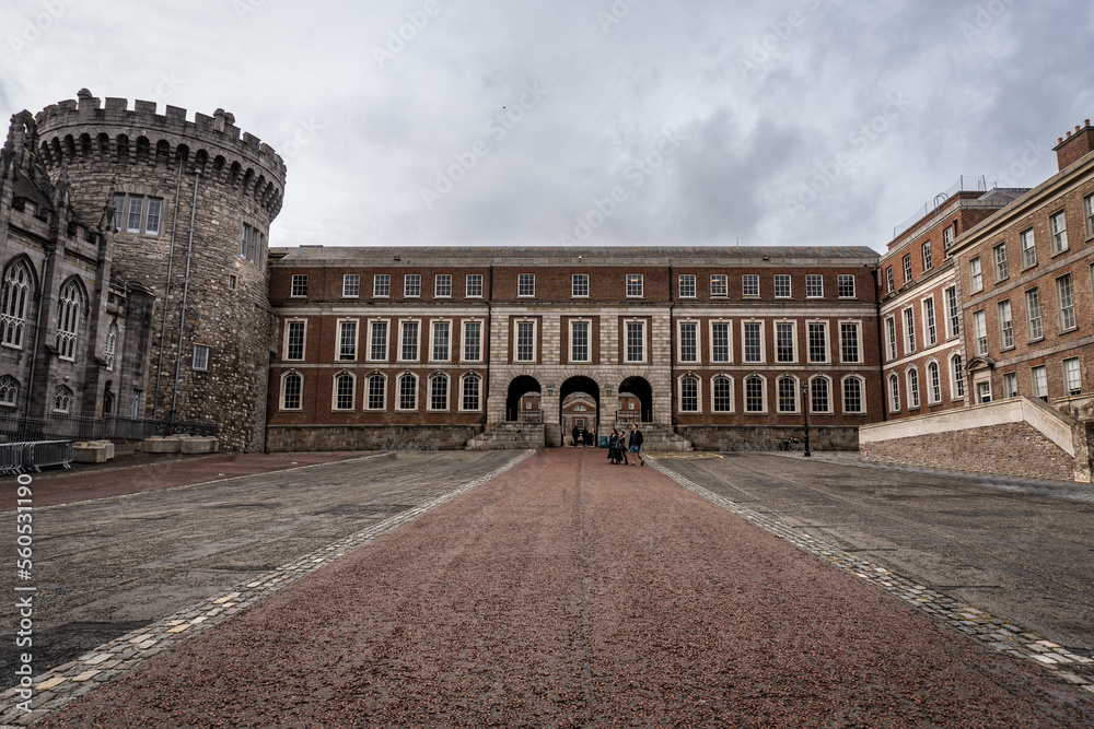 Dublin, Ireland: Dublin Castle (Irish: Caisleán Bhaile Átha Cliath ...