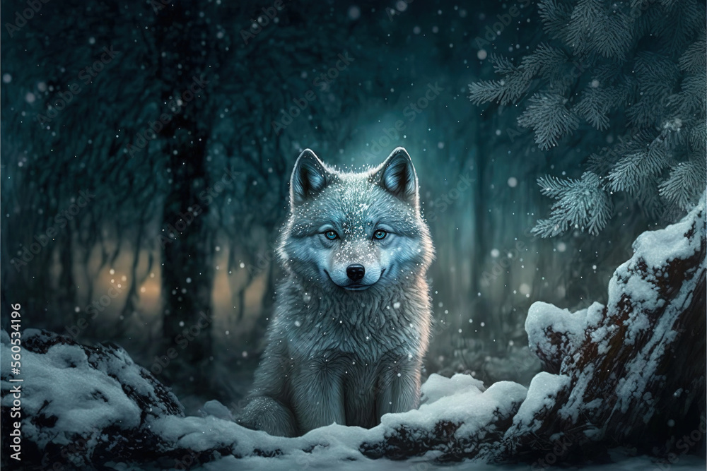 Fantasy Wolf Pups