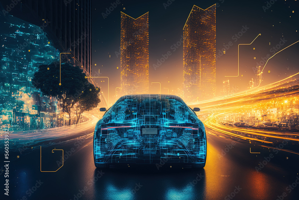 Vehicle technology is identified by machine learning analytics and ...