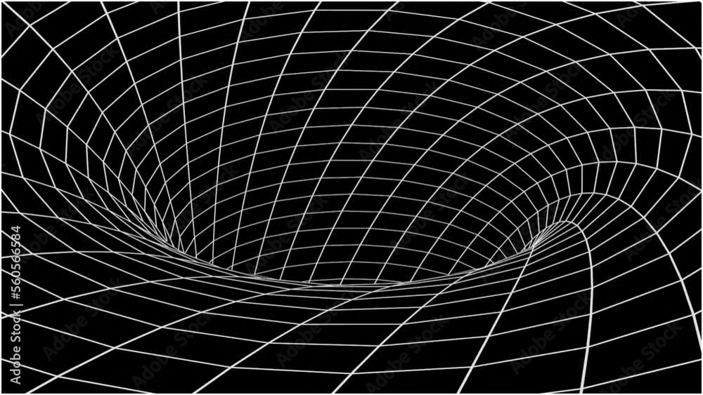Wireframe Gravity Animation Stock Video | Adobe Stock