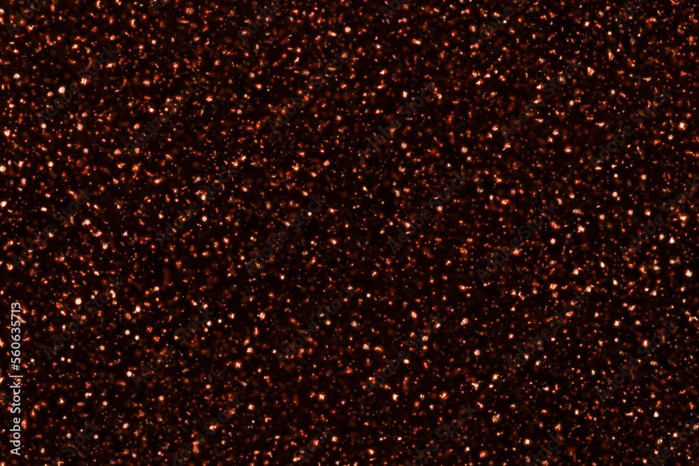 Brown light glitter background. Stars in space. Galaxy space background ...