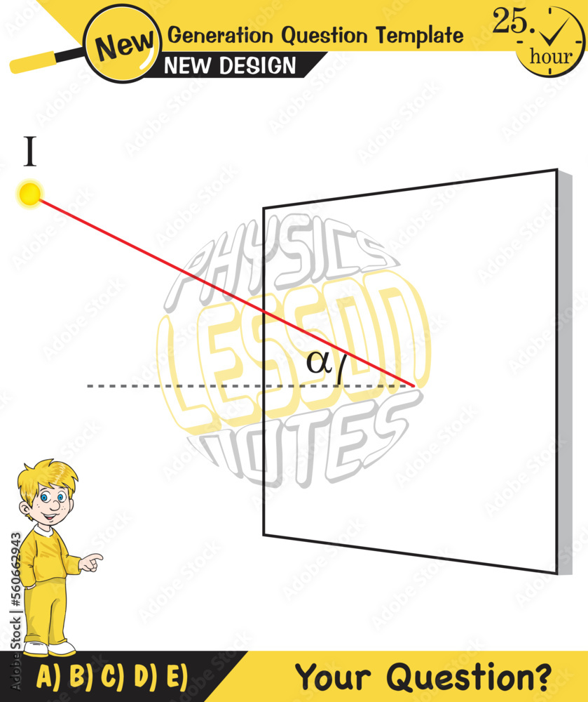 Physics, shadow experiments, optics, shadow formation with light ...