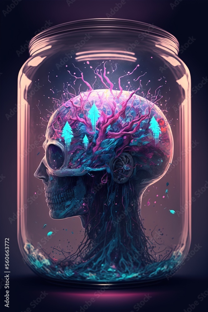 Laboratory experiment of human brain and alien mutagen combination in ...