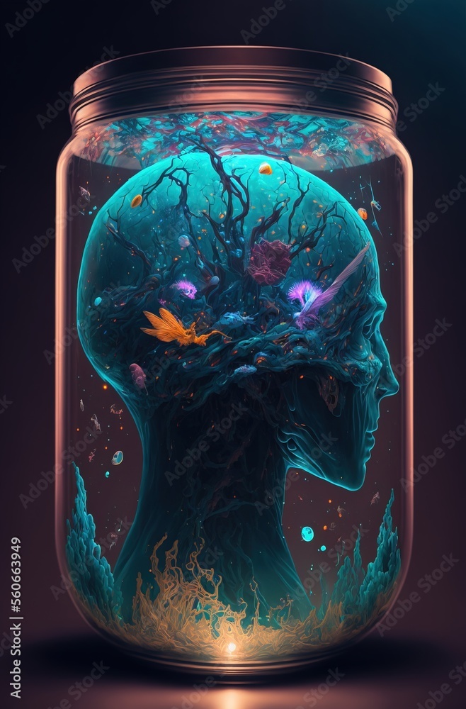 Laboratory experiment of human brain and alien mutagen combination in ...