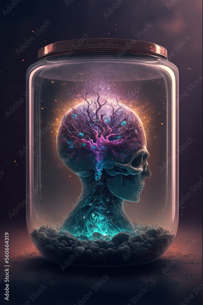 Laboratory experiment of human brain and alien mutagen combination in ...