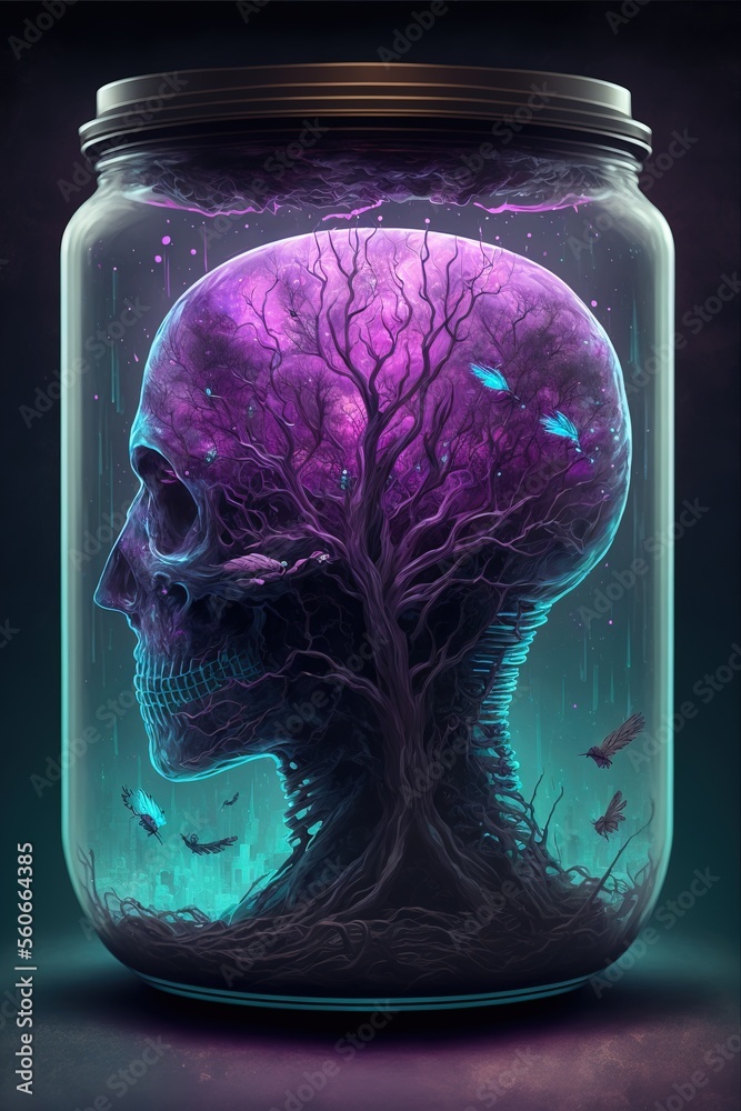 Laboratory experiment of human brain and alien mutagen combination in ...