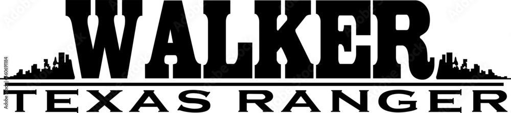 Vetor de Walker, Texas Ranger cut file, SVG , Cricut, Silhouette , Eps ...