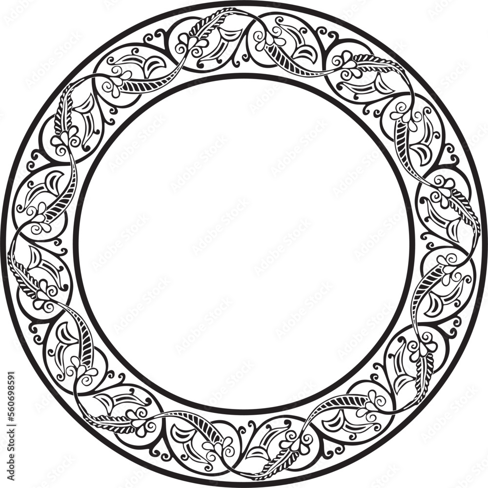 Fancy Circle Border