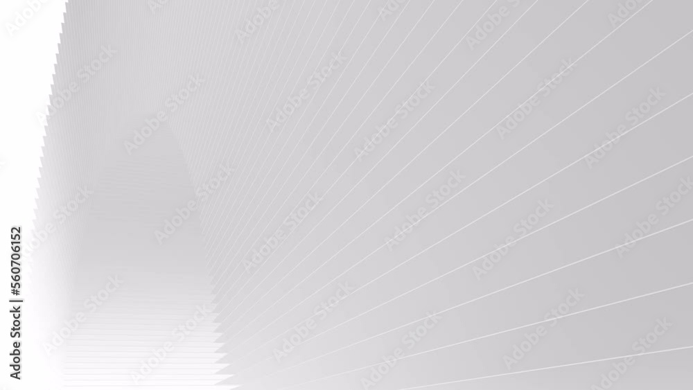 A Stack Of White Sheets Slowly Approaching In The Form Of An Arch Background Loop Ambient