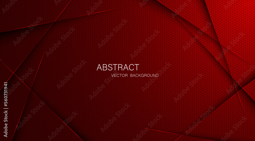 Abstract red steel mesh background with red glowing lines with free ...