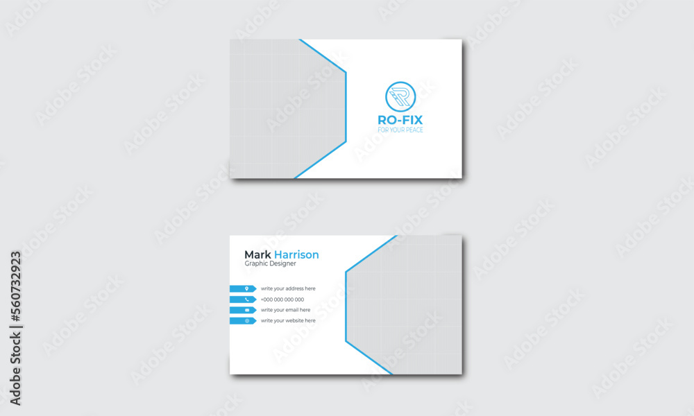 personal card business card print stylish and trendy business card ...