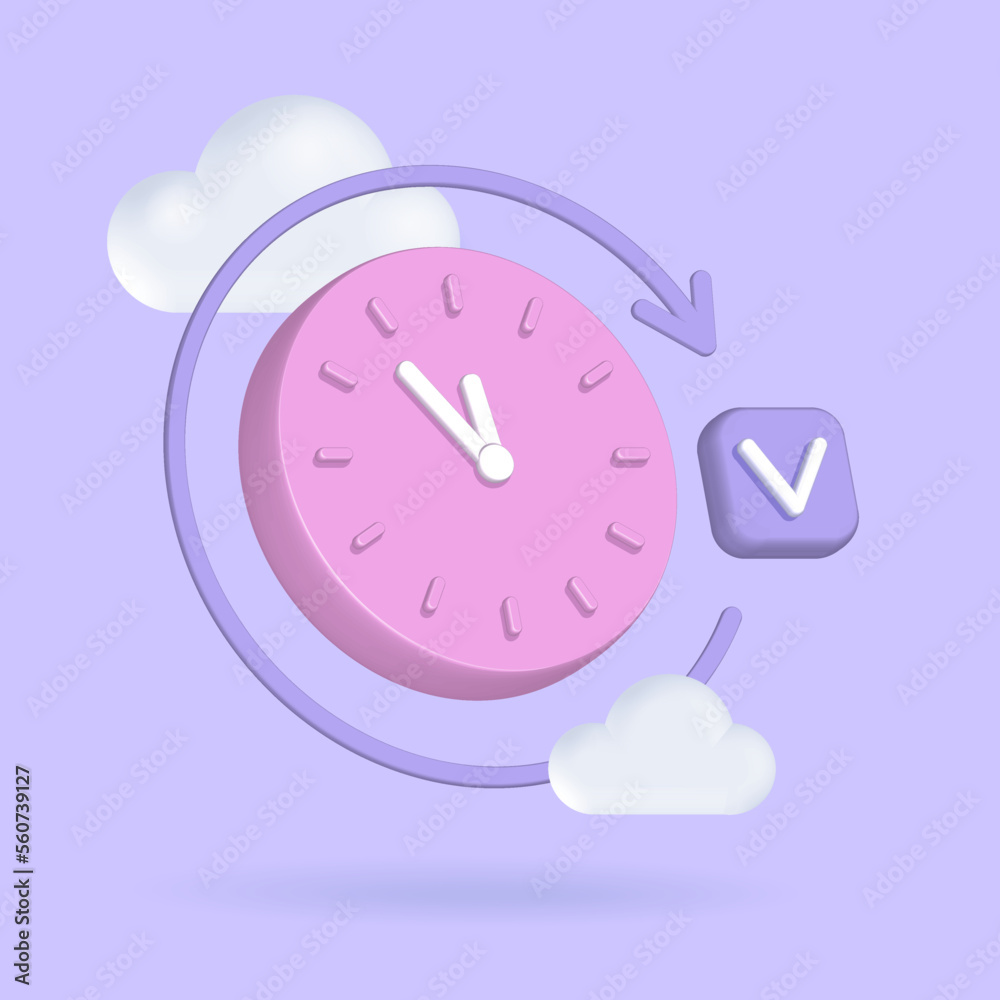 Time management concept. Deadline and quick response and feedback ...