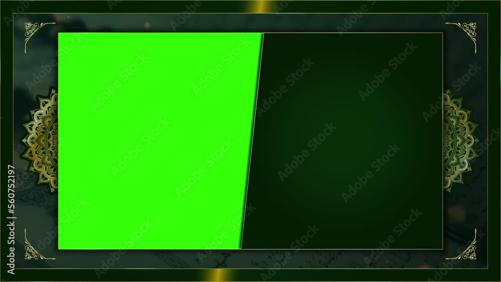 animated islamic background For Quranic recitations , islamic template ...