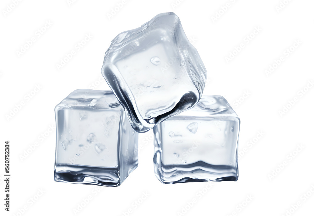 Ice cube overlay transparent background PNG easy to use Stock ...