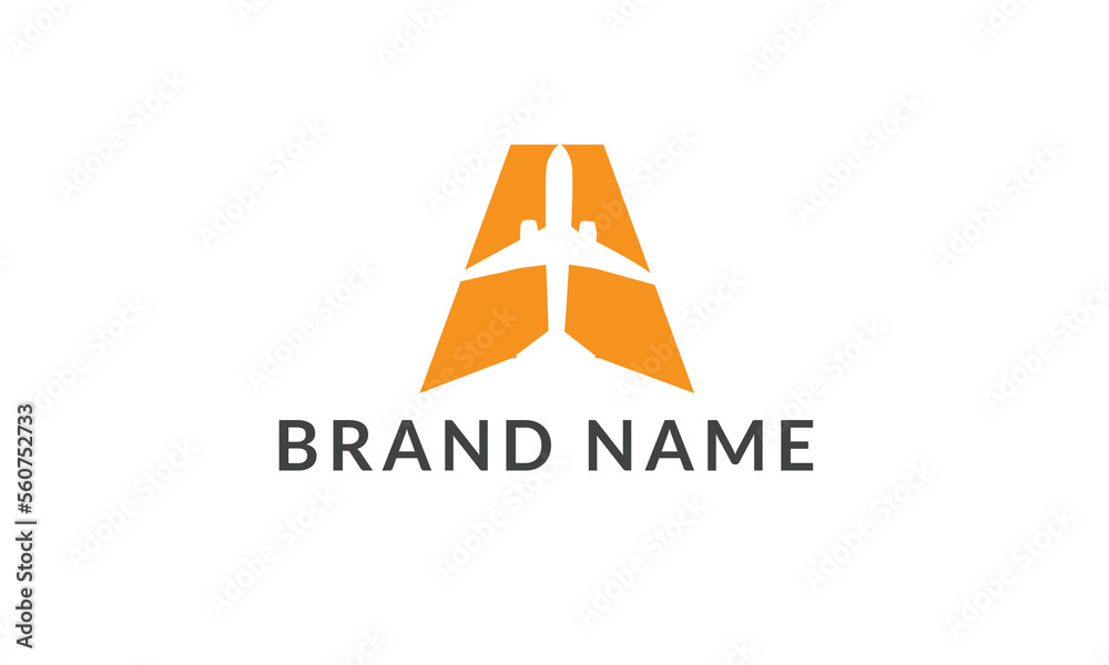 logo, travel, plane, letter, flight, agency, tourism, vector, tour ...