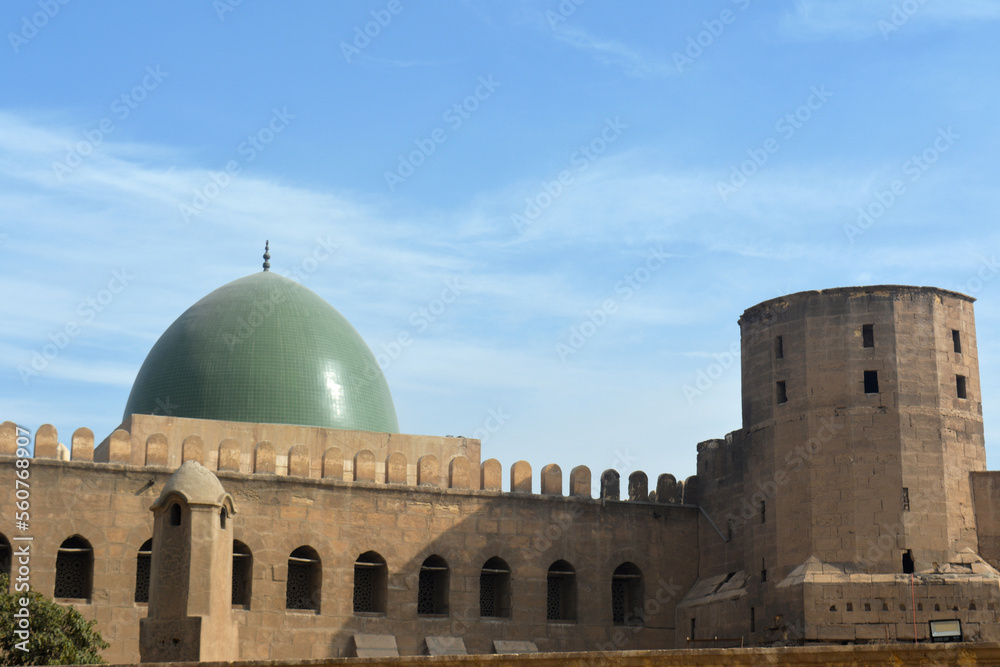 Poster The Sultan Al-Nasir Muhammad ibn Qalawun Mosque, an early 14th ...