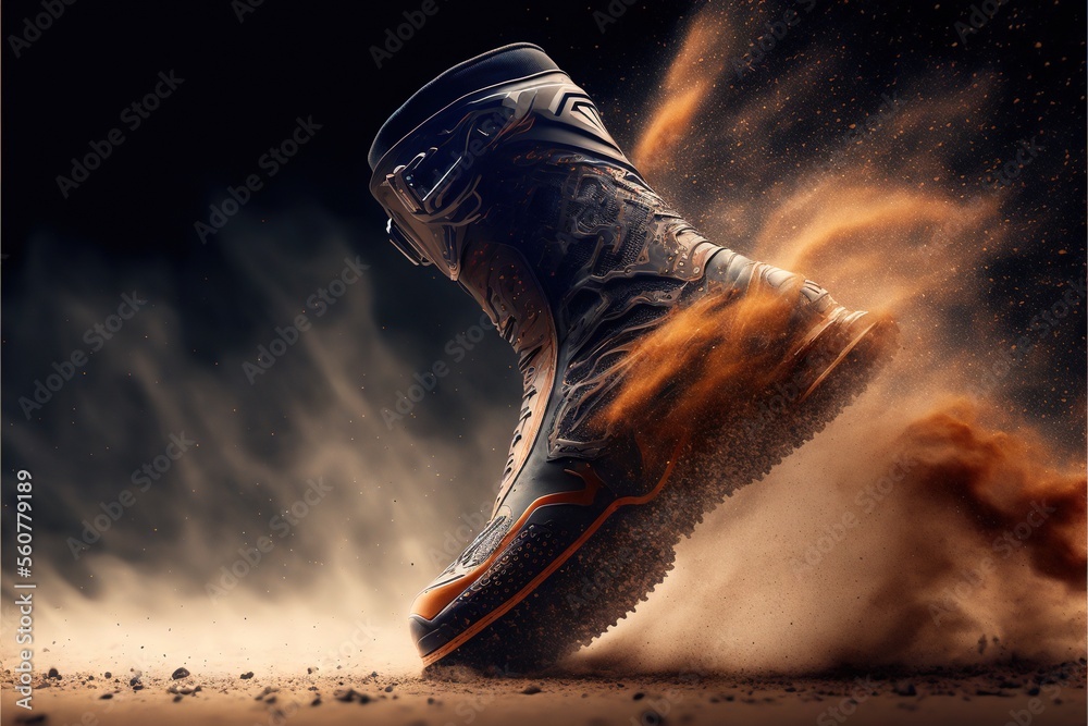 a pair of shoes with a fire effect on them are shown in this image ...