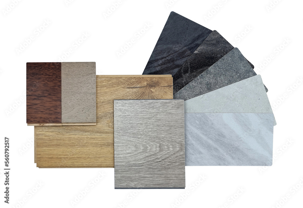 multi type of interior finishing material samples including wooden ...