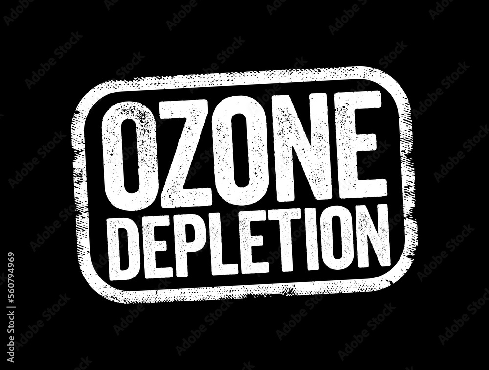 Ozone Depletion is the thinning of the ozone layer present in the upper ...