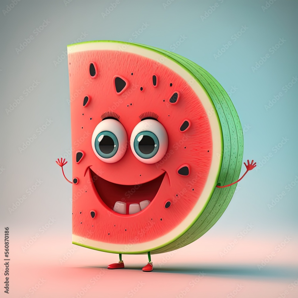 Watermelon Character